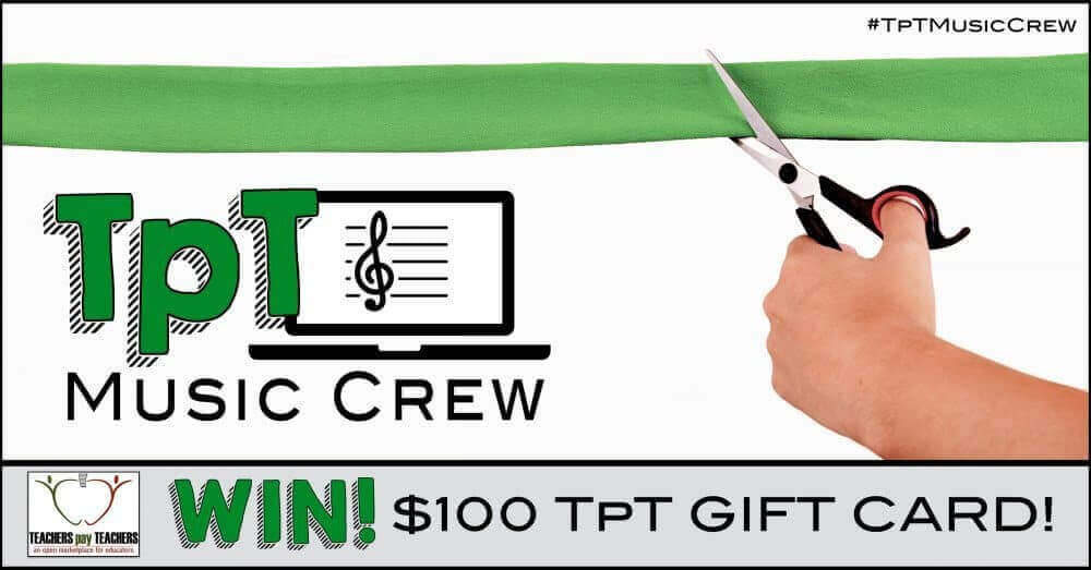 TpT Music Crew Grand Opening! A collaborative group of TpT sellers.