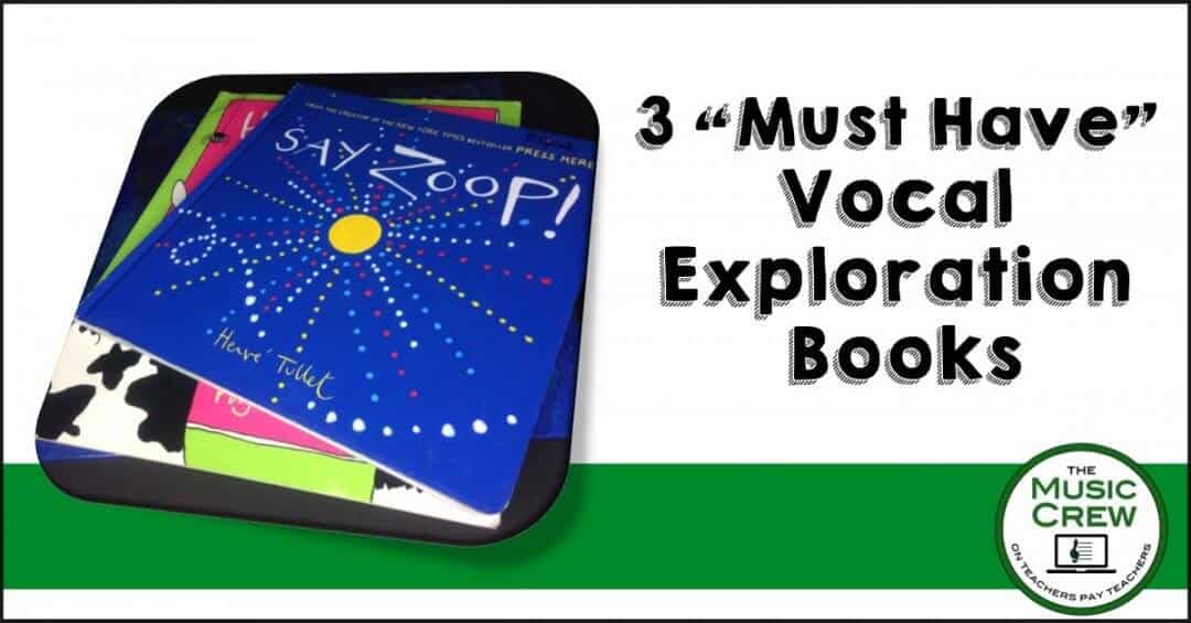 3 "Must Have" Vocal Exploration Books - The Music Crew