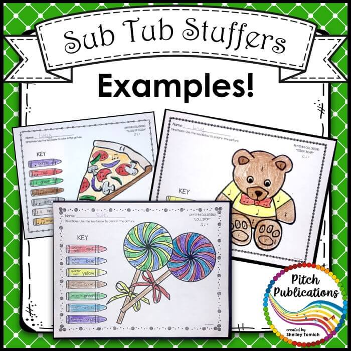 Rhythm Coloring 1 {BUNDLE} - Quarter Note/Rest, Eighth Note - The Music ...