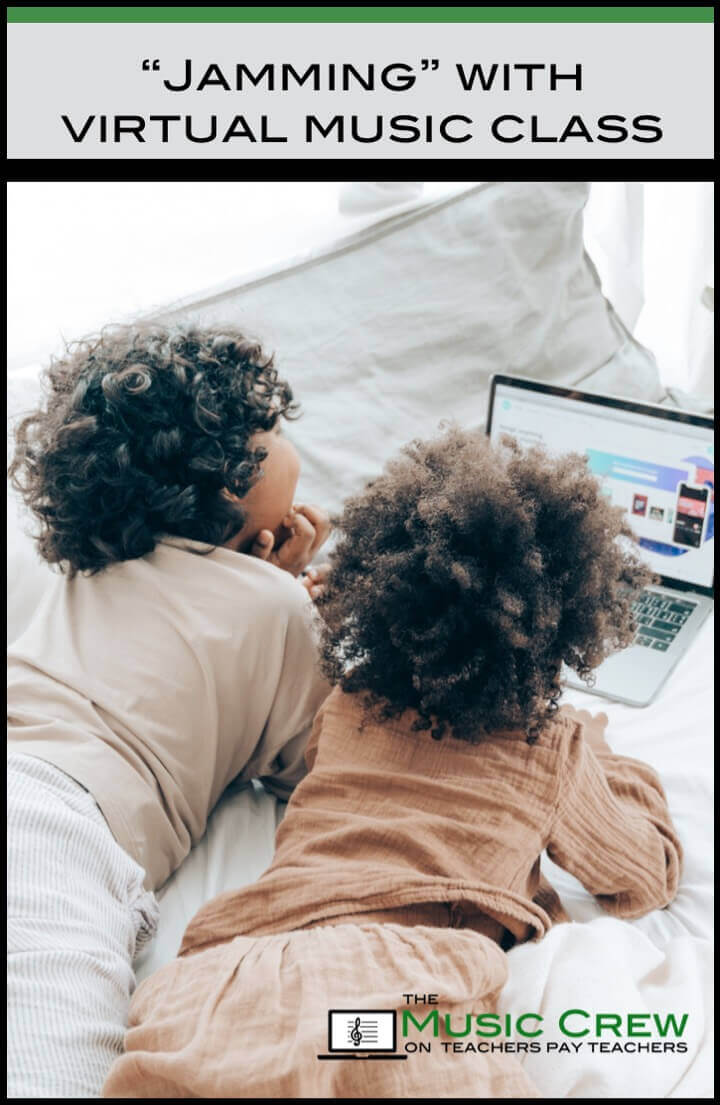 "Jamming" with Virtual Music Class - The Music Crew