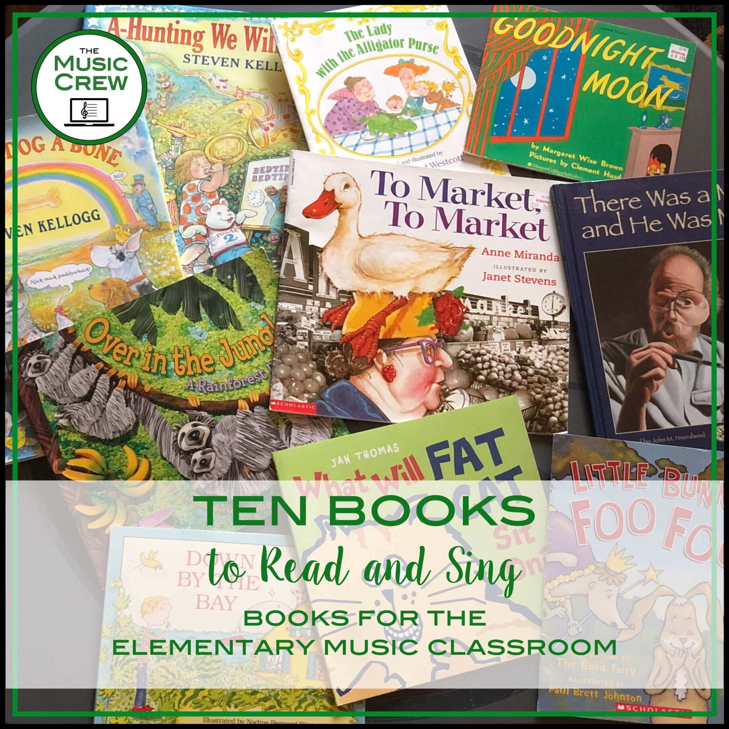 10 Books to Read and Sing - The Music Crew