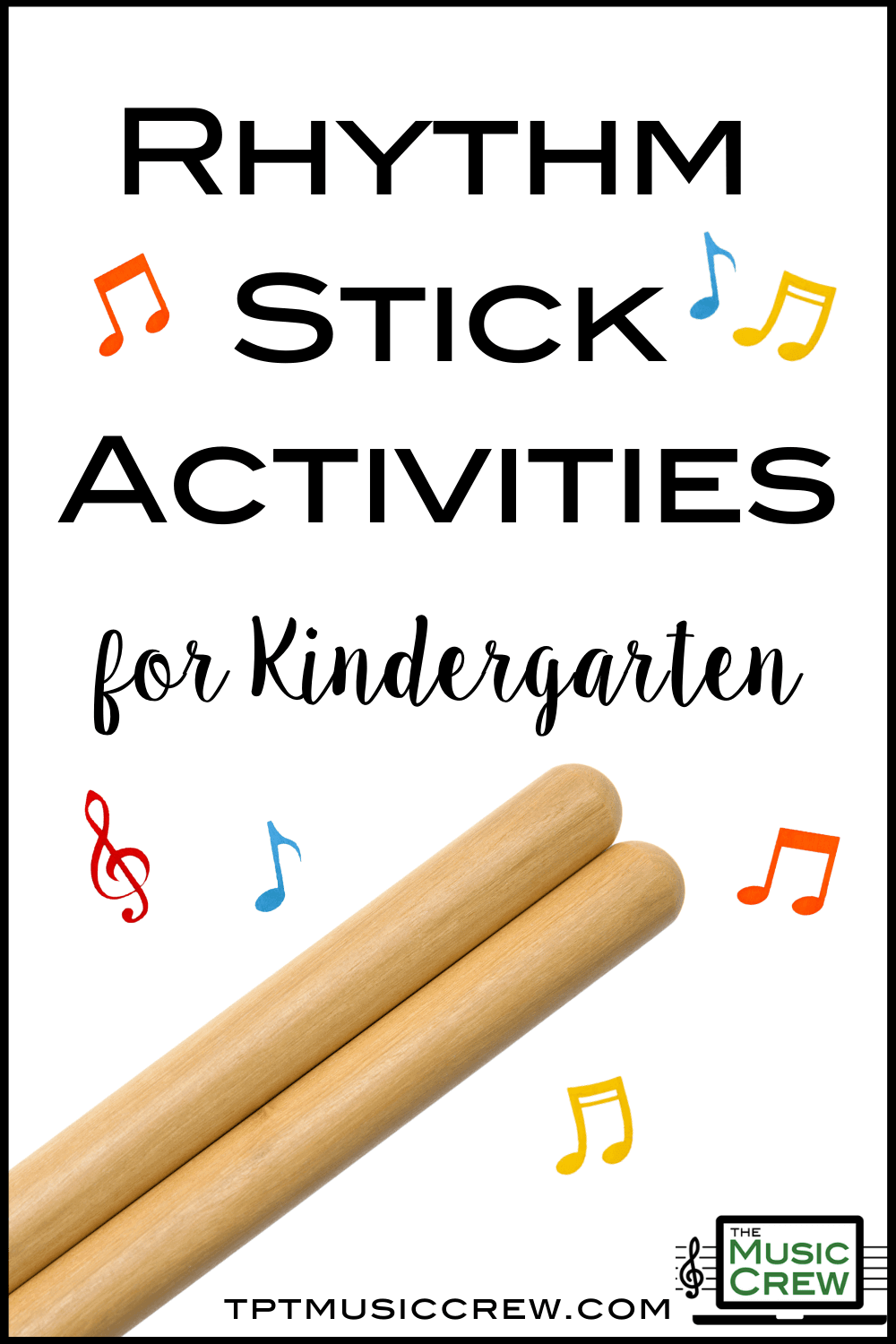 5 Rhythm Stick Activities for Kindergarten - The Music Crew