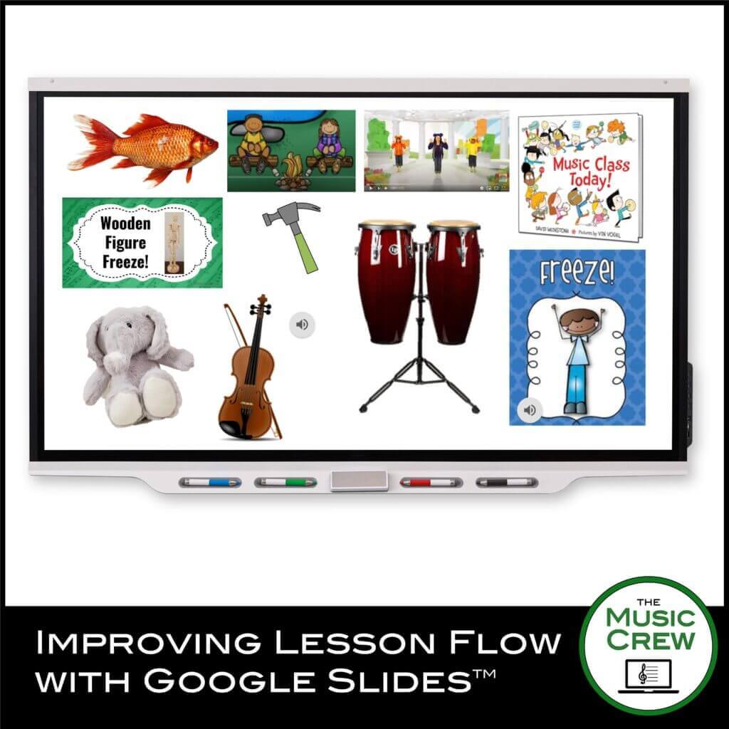 Improving Lesson Flow with Google Slides - The Music Crew